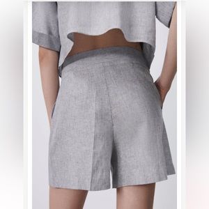 Zara | Shorts | Zara Striped High Waisted Shorts Size S | Poshmark